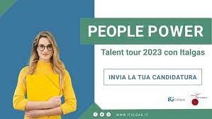 PEOPLE POWER - Talent tour 2023 con Italgas
