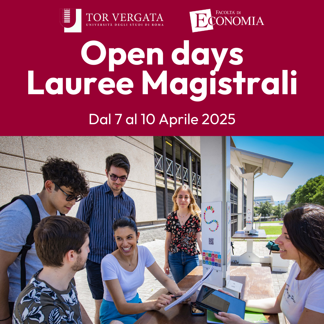 Open Days Corsi di Laurea magistrale
