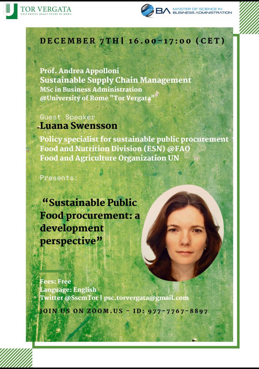 Sustainable Public Food Procurement: a development perspective