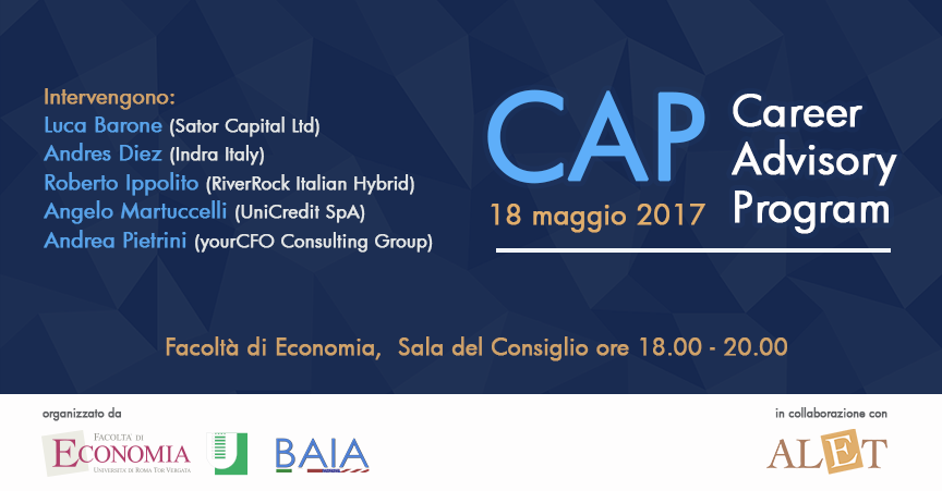 CAP - Career Advisory Program