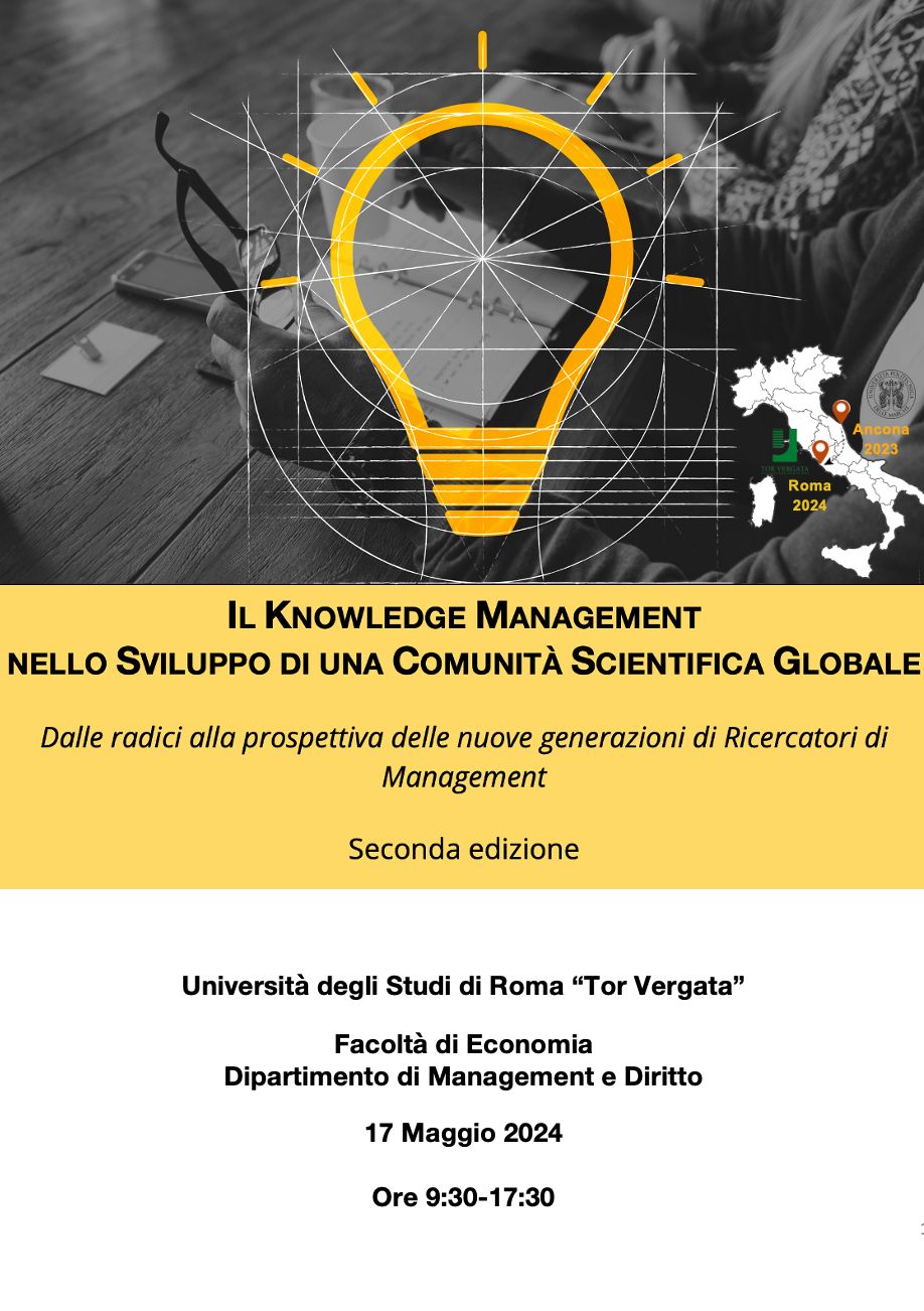 Il Knowledge Management nello Sviluppo di una Comunità Scientifica Globale