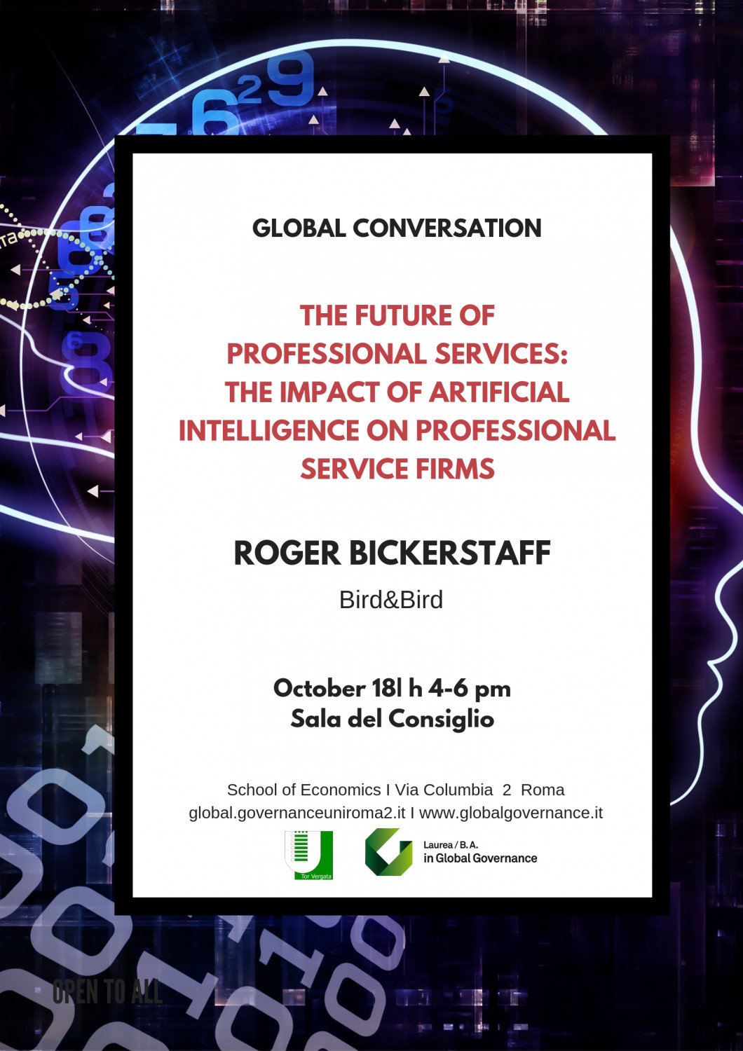 Global Conversation with Roger Bickerstaff