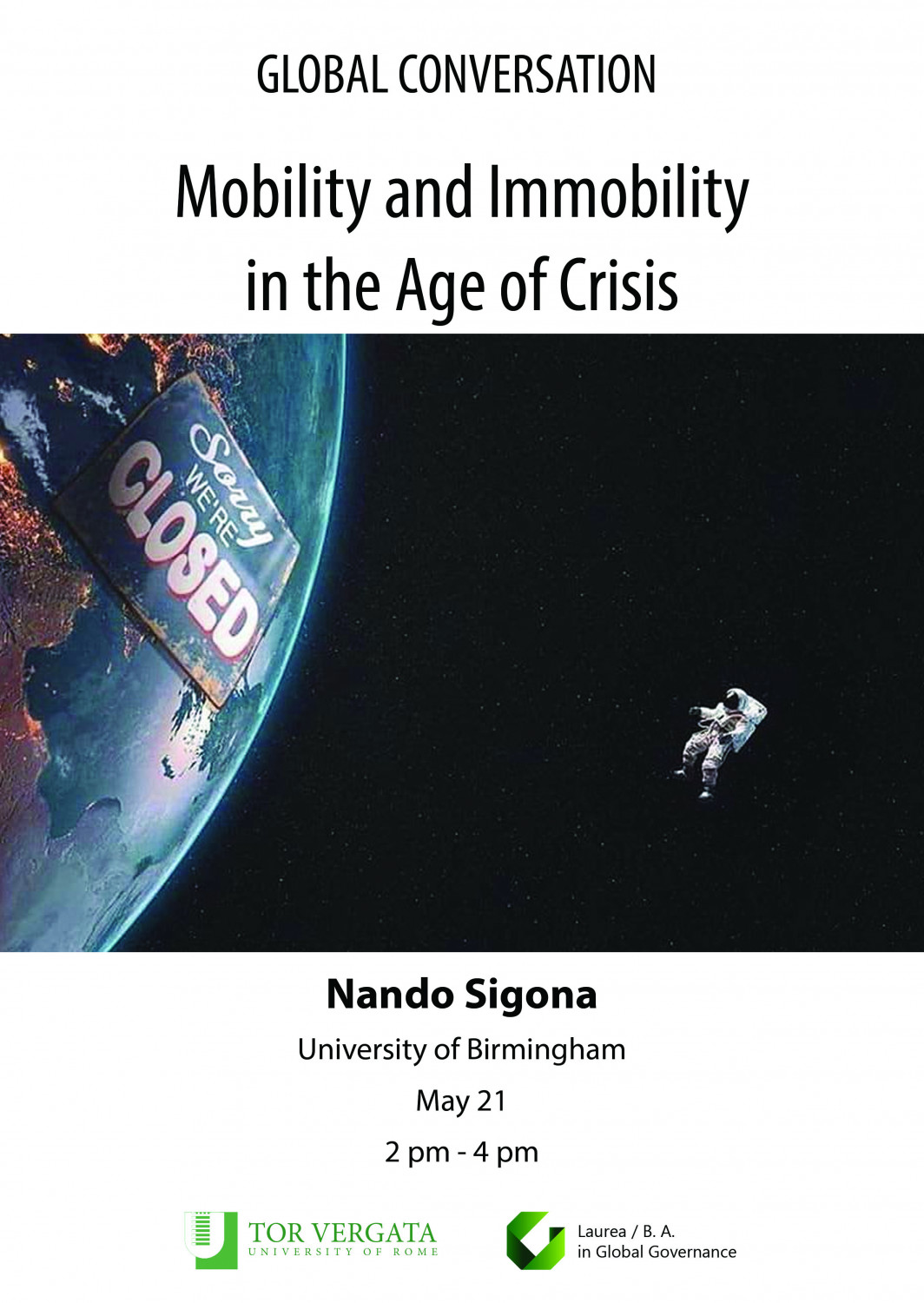 Global Conversation with Nando Sigona