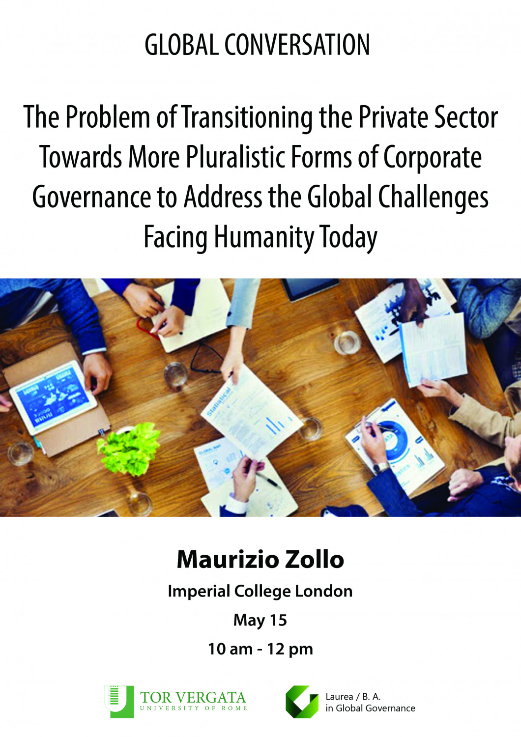 Global Conversation with Maurizio Zollo